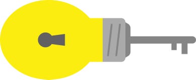 Key & keyhole with light stock photo. Image of opening - 2384836