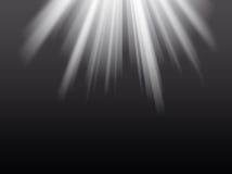 Light Rays Black And White Background Stock Illustration - Illustration ...