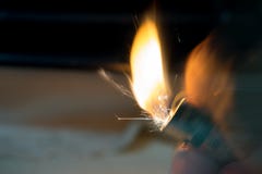 Spark lighter stock photo. Image of light, household - 13918240