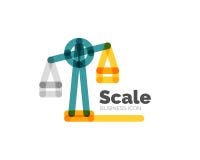 Scale Logo Stock Vector - Image: 38891950