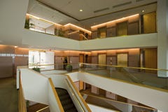 Modern Office Building Lobby Stock Photo - Image: 42815848