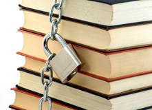Locked book stock image. Image of locked, chains, padlock - 4697363