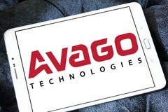 Avago Technologies Company Logo Editorial Stock Photo - Image of ...