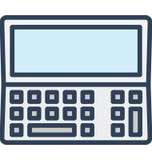 Mini computer icon stock vector. Illustration of data - 11865286