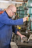 Machinist Working On Machine Stock Image - Image of engineer, labourer ...