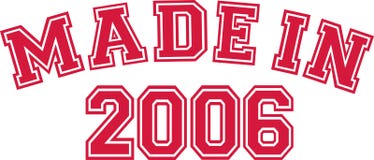 Year 2006 stock illustration. Illustration of coloured - 385309