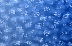 Digital mail background stock illustration. Illustration of ...