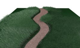 Make Your Own Path stock illustration. Illustration of journey - 27909774