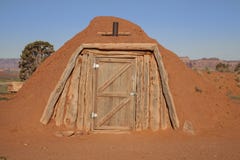 Native American Hogan stock image. Image of culture, historic - 59693641