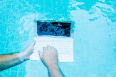 Frustrated on computer stock image. Image of anger, angry - 1446513