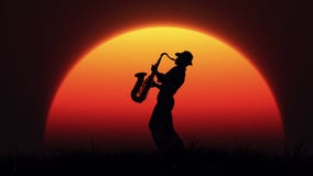 Man Playing Saxophone Silhouette Stock Images - Download 222 Royalty ...