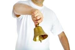 Ringing Bell stock photo. Image of business, customer - 5042118