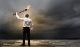 Man Holding Torch Light Stock Photos, Images, & Pictures - 278 Images
