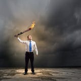 Man Holding Torch Light Stock Photos, Images, & Pictures - 278 Images