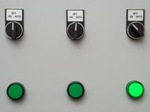 Status Indicator Light And Selective Switch Of Auto-Manual On ...