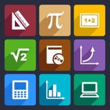 School And Education Icons Set Stock Vector - Illustration: 34596947