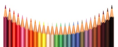 La Riga Matite Ha Impostato Lo Staedtler Illustrazione Vettoriale ...