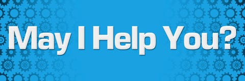 May I Help You Stock Illustrations – 86 May I Help You Stock ...