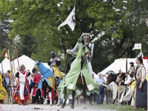 Medieval Castle Knights Tournament Stock Images - Image: 19470004
