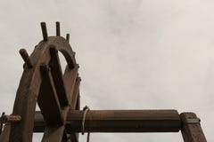 Medieval Construction Machine Stock Illustration - Illustration of ...