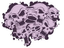 Multiple Skulls Royalty Free Stock Photos - Image: 12195908