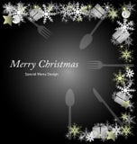 Marco Elegante Para Los Regalos De La Navidad. Postal Ilustración del ...