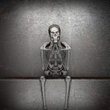 Heavy Metal Skeleton Royalty Free Stock Image - Image: 20851266