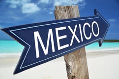 Mexico sign on the beach stock photo. Image of destinations - 22758594