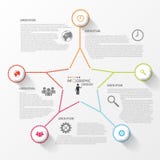Business Structure. Organisation Chart. Infographic Design. Stock ...