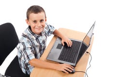 Modern Technology Kid Royalty Free Stock Photos - Image: 29056418