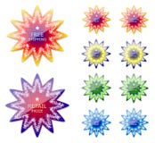 Glossy Modern Stickers On Sale/retail Theme Stock Vector - Illustration ...