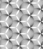 Monochrome Hexagons And Tetrapods Stock Vector - Illustration of ...