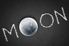 Night Word And Moon Stock Images - Image: 6726244