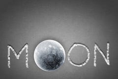 Night Word And Moon Stock Images - Image: 6726244