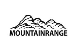 Mountain Range Logo stock vector. Illustration of mount - 31719416