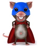 Superhero rat stock vector. Illustration of clipart, strength - 44936309