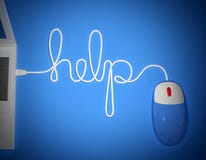 Help with computer mouse stock illustration. Illustration of scroll ...