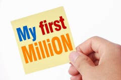My First Million Dollars Stock Photo - Image: 4750590