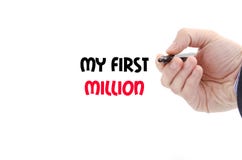 My first million dollars stock photo. Image of dice, happiness - 4750590