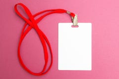 Badge Hanging Around His Neck Stock Image - Image of hanging, banners ...