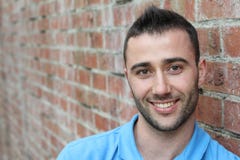 Portrait Handsome Spanish Man Smiling Camera Stock Images - 250 Photos