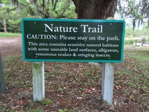 Nature Trail Sign Stock Photos - Image: 27764053