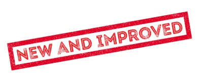 New Improved rubber stamp stock illustration. Illustration of stars ...