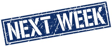 Next week stock illustration. Illustration of future - 40921253