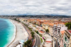 Nice France French Riviera View Mediterranean Cote Sea Europe Travel ...