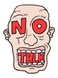 No Talking Sign Stock Illustrations – 116 No Talking Sign Stock ...