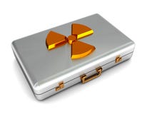 Nuclear Suitcase Stock Photo - Image: 24744060