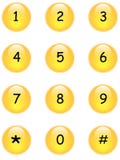 Numbers Buttons Stock Photo - Image: 4055590