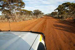 Off-road track stock image. Image of rural, empty, natural - 16595403
