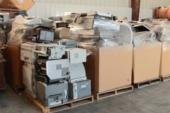 Electronic Waste Ready For Recycling Stock Photo - Image: 44452021